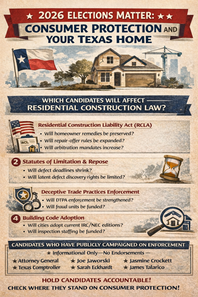 Elections Matter: Why Consumer Protection Should Be on Every Texas ...